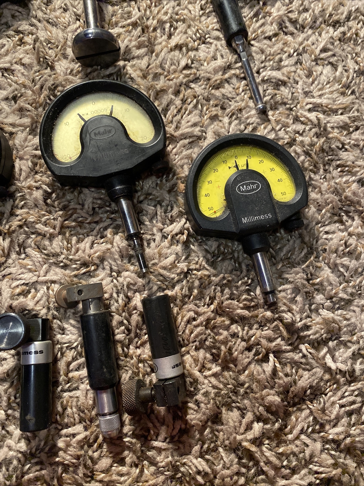 10 Mahr Dial Indicator Bore Gage Lot Untested | eBay