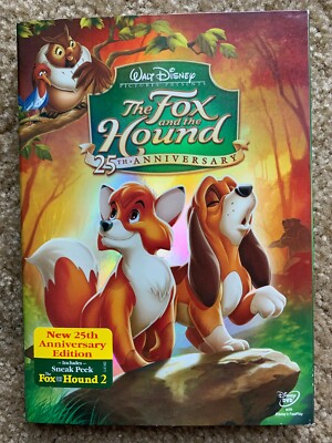 The Fox and the Hound (DVD, 2006, 25th Anniversary Edition) With ...