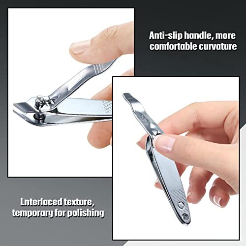 12 Pack Slanted Nail Cutting Clippers Cuticle Trimmer Pedicure Manicure ...