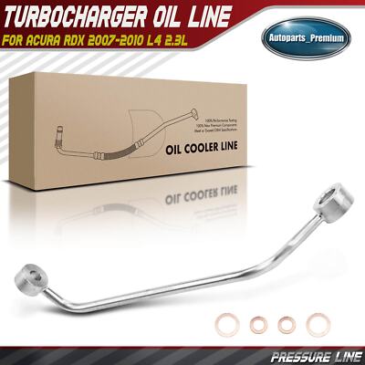 Turbocharger Oil Feed Line for Acura RDX 2007 2008 2009 2010 L4 2.3L ...