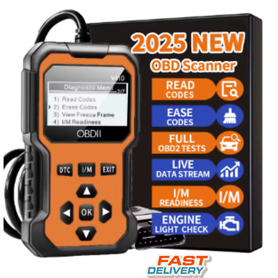 Car Obd2 Scanner Diagnostic Tool Code Reader Engine Fault Code Reader ...