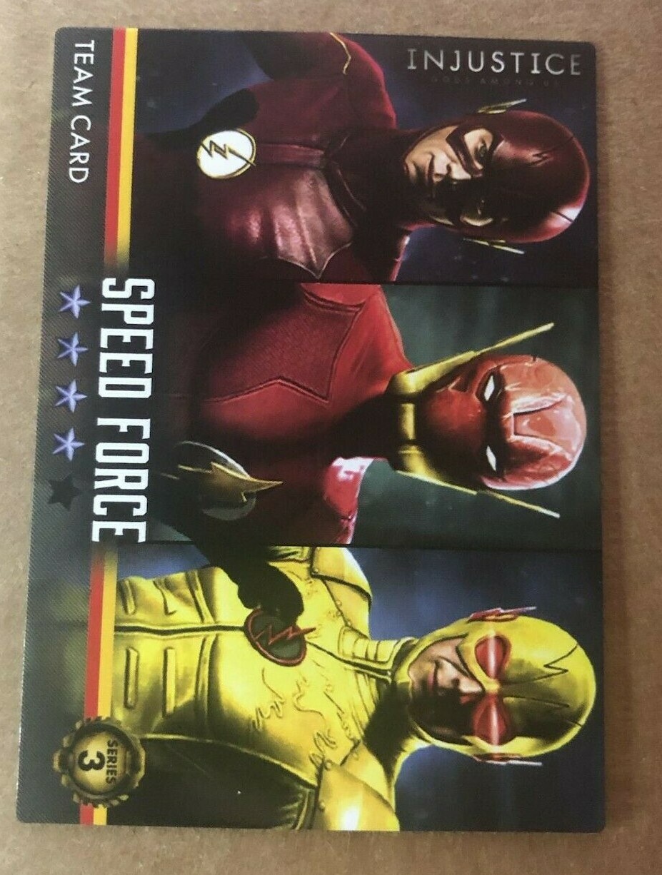 DC Injustice Gods Among Us Arcade BOSS and TEAM Game Cards Series 3 ...