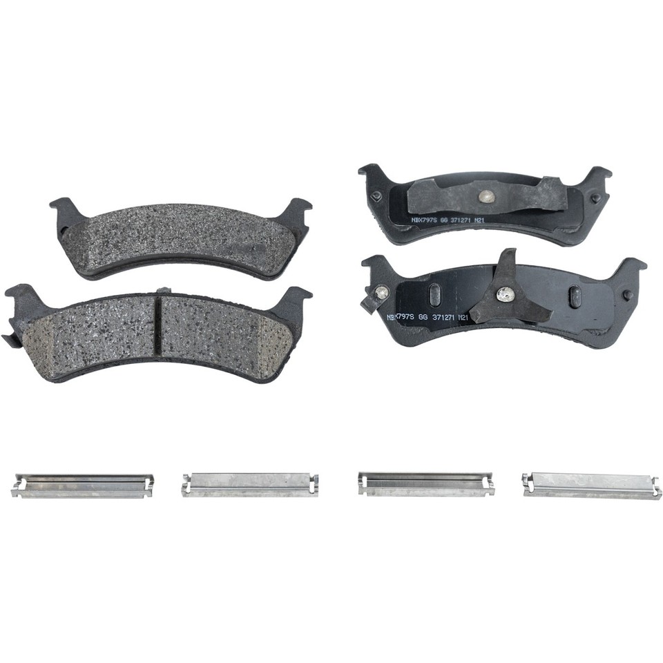 Rear Disc Brake Rotor and Pad Kit For 1998-2002 Ford Ranger 95-01 Ford ...