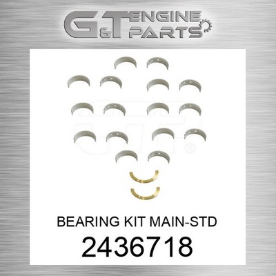2436718 BEARING KIT MAIN-STD fits CATERPILLAR (NEW AFTERMARKET) | eBay
