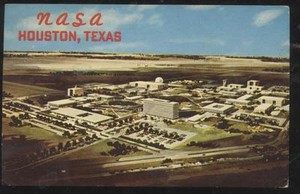 Postcard Houston TX NASA Spacecraft Center Aerial view 1960's | eBay