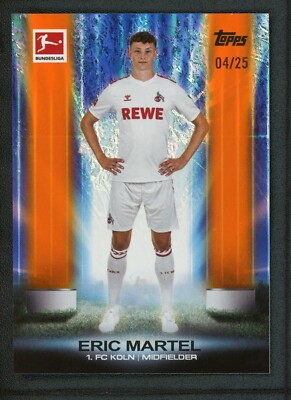 2024 ERIC MARTEL 04/25 TOPPS BUNDESLIGA JADE | eBay