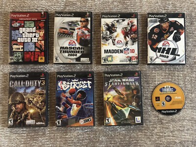 Lot of 8 PS2 Games | eBay