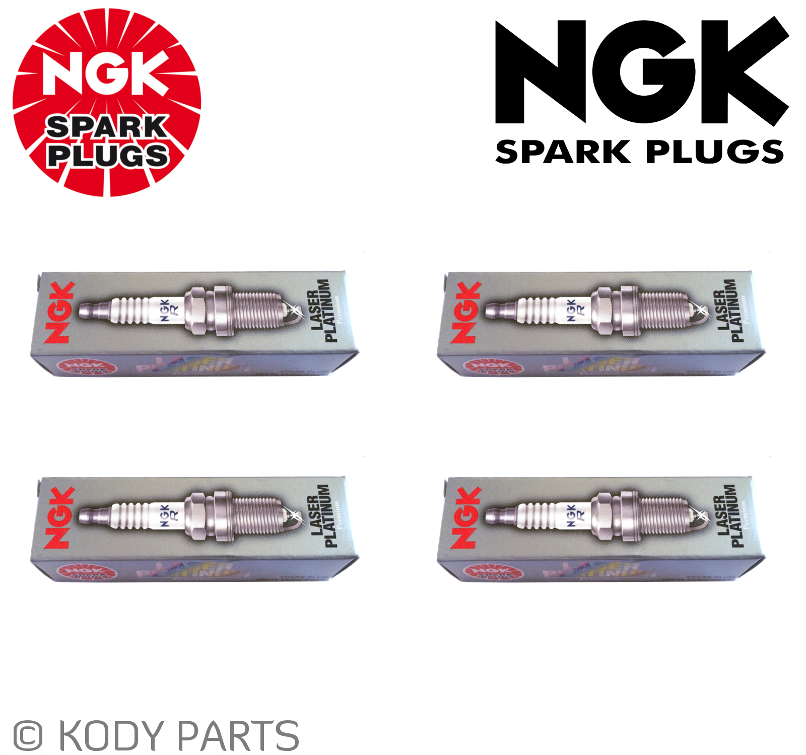 BKR6EQUP [NGK PLATINUM SPARK PLUGS] - Quantity: 4 Plugs | eBay