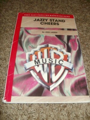 JAZZY STAND CHEERS Marching Band Warner Bro Parts & Score Very Easy ...