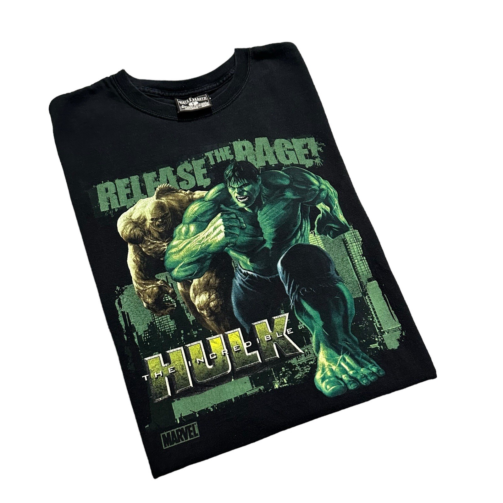 Vintage Incredible Hulk Release the Rage Marvel T-Shi… - Gem