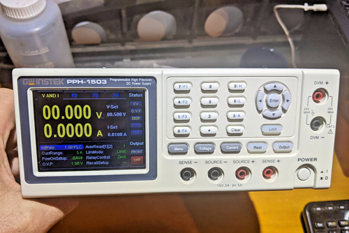 GW Instek PPH-1503 High Precision Programmable DC Power Supply 15V/3A ...
