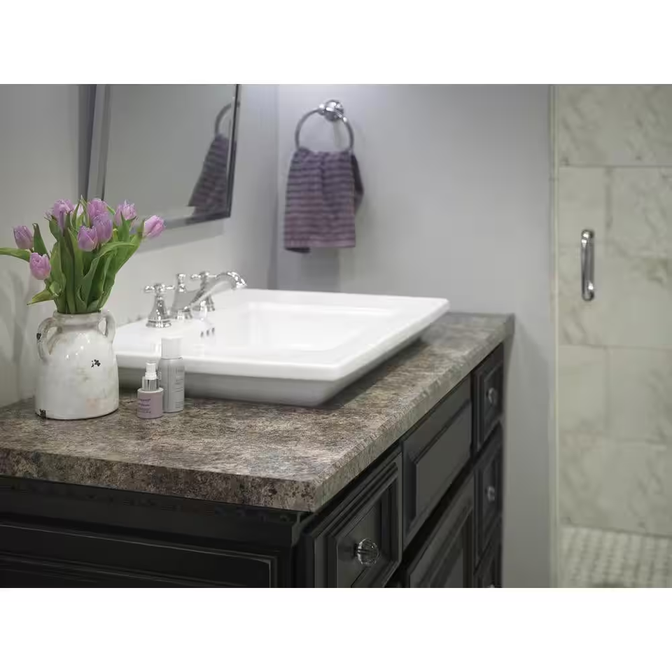 Formica Laminate Sheet 5 ft x 12 ft. Jamocha Granite Matte Finish ...