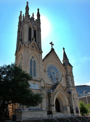 Photography Print Historic Church, St Mary's Cathedral, Austin TX ...
