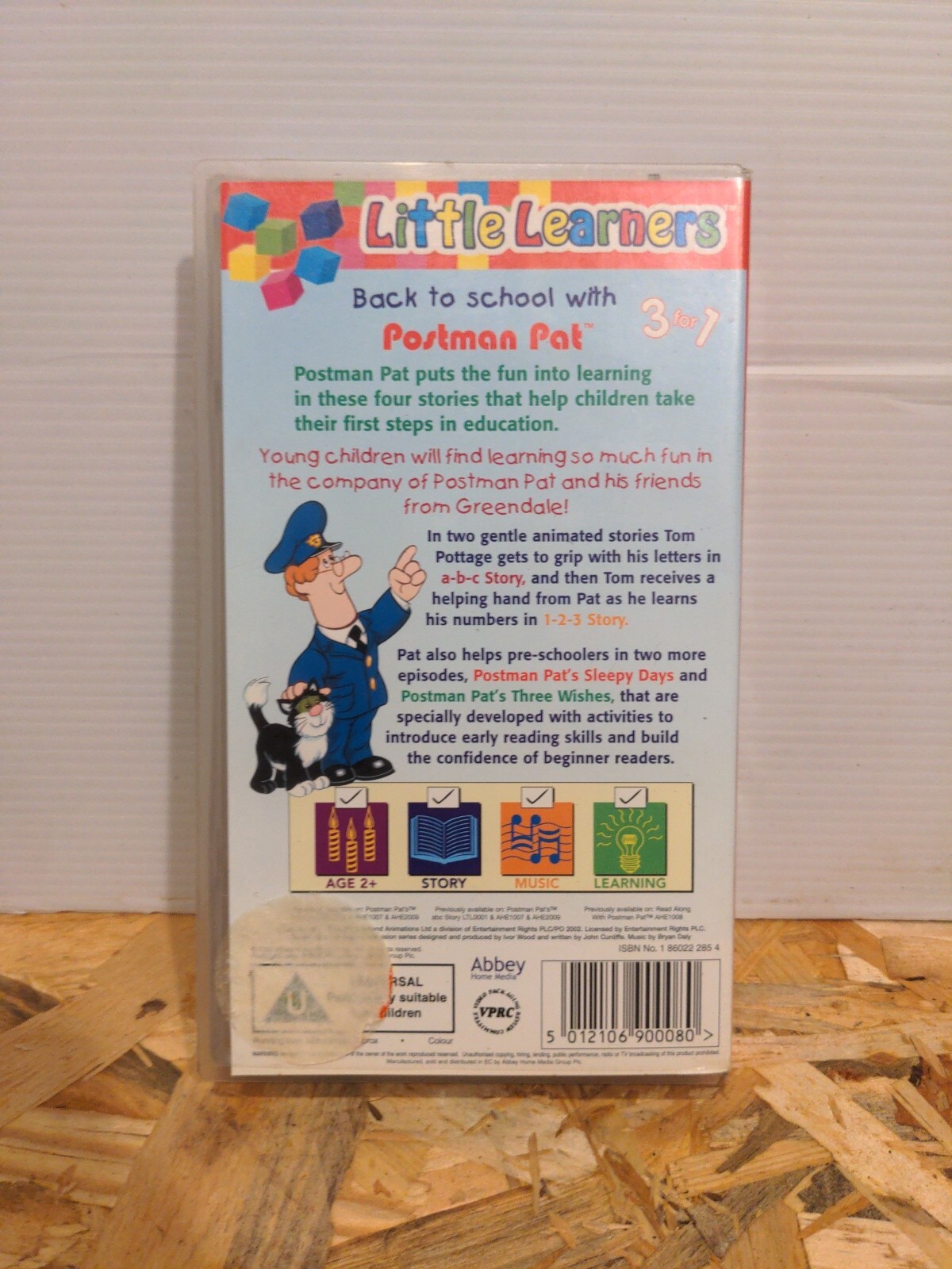 Little Learners - Back To School With Postman Pat (VHS, 2002) for sale ...