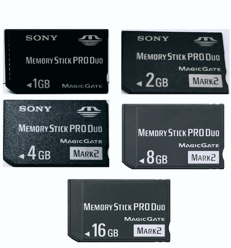 Memory Stick PRO DUO For Sony PSP Memory Card 1GB 2GB 4GB 8GB 16GB | eBay