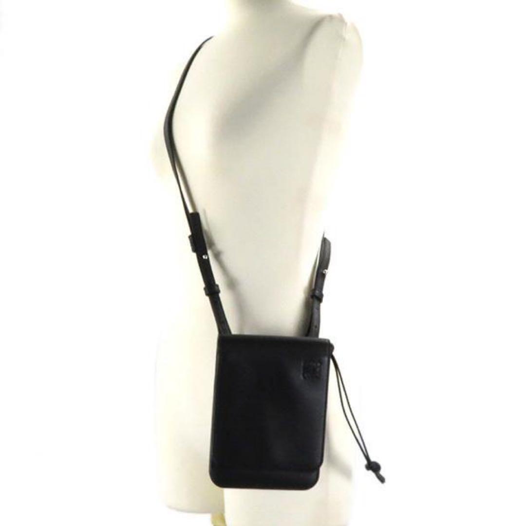 Loewe Llg Gusset Flat Crossbody Black | eBay Loewe Llg Gusset Flat Crossbody Black | eBay