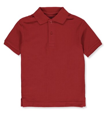 Boys IZOD RED Double Pique Stretch Polo in Regular SZ XXS 4/5 NWT | eBay