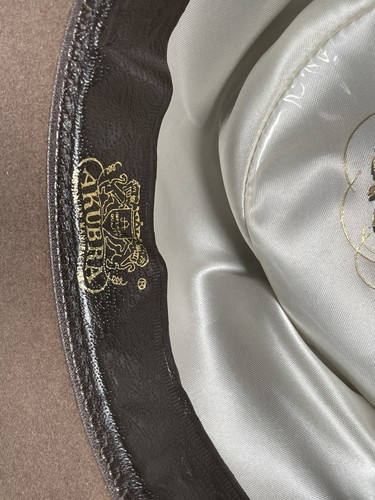 Akubra ‘Stockman’ Bushman Australian Hat | Santone Fawn | Sz 6 7/8 (55 ...