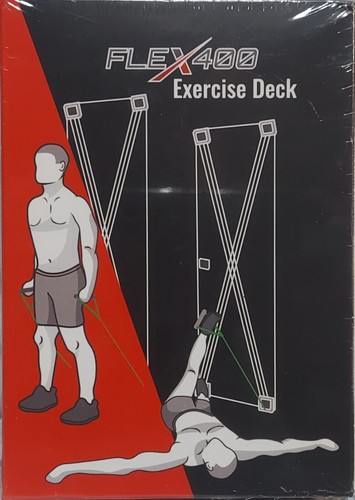 Brayfit Flex 400 Fitness Workout Exercise Cards Deck illustration ...