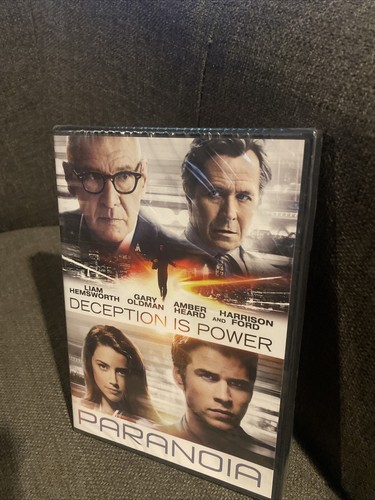 Paranoia Deception is Power (DVD) Harrison Ford Hemsworth Sealed NEW ...