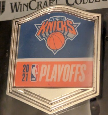 NY KNICKS 2021 PLAYOFFS LAPEL PIN - MSG NYC NBA BASKETBALL NEW YORK ...