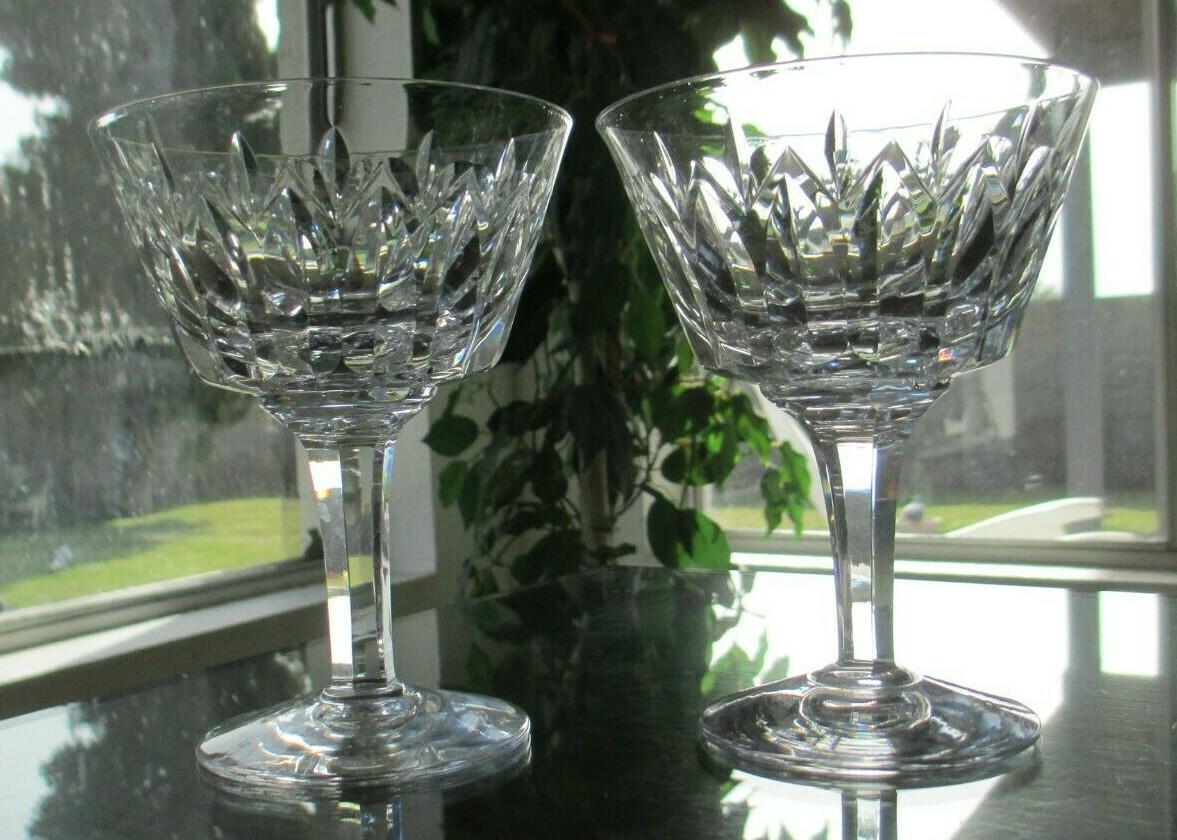Stuart Crystal - England, Abbey Champagne / Tall Sherbet Glasses, Set ...