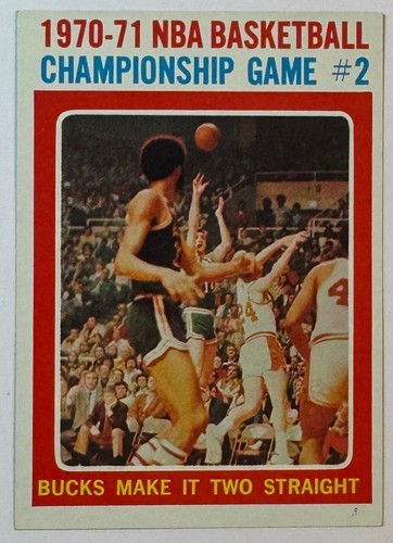 1970-71 NBA Basketball Championship Game #2 Bucks Make it Two Straight ...