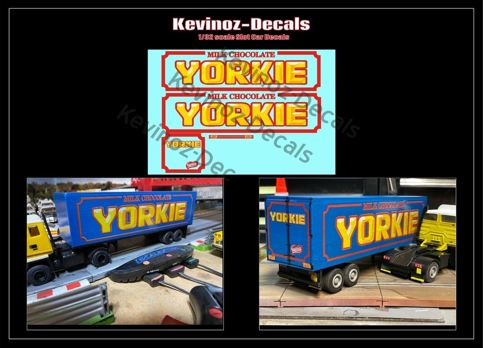 1/32 scale decals for Scalextric Truck / Lorry / C301 - various ...