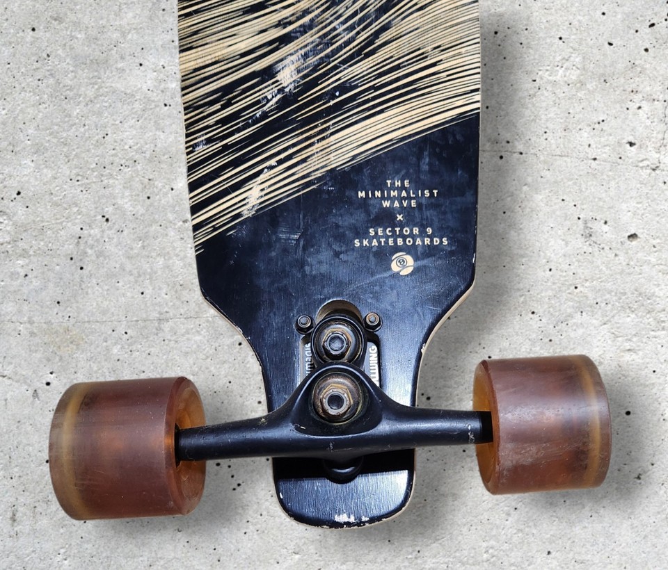 Sector 9 Full Moon Shoots Bamboo Longboard Complete Minimalist Wave ...