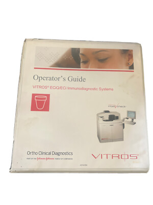 Operator's Guide VITROS ECiQ/ECi Immunodiagnostic Systems Ortho ...