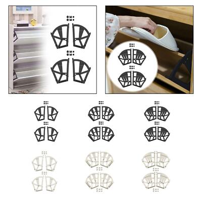2Pcs Shoe Drawer Flip Frames, Flip Drawer Shoe Drawer Hinge, Household ...