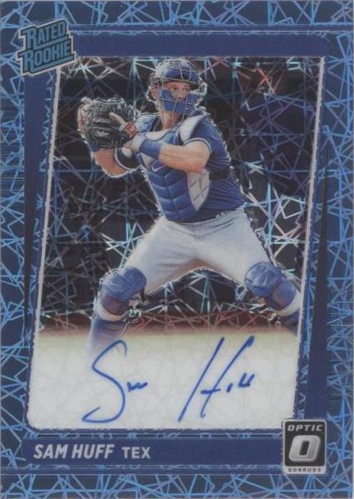 2021 Panini Donruss Optic - Rated Rookie Signatures Sam Huff #RRS-SH ...
