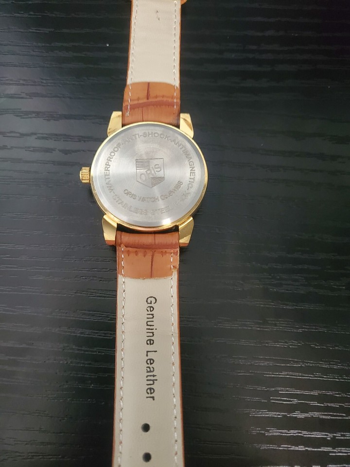 ⭐RARE Pristine Condition OrÍs AM044 Vintage Swiss Hand Wind Men's Watch ...