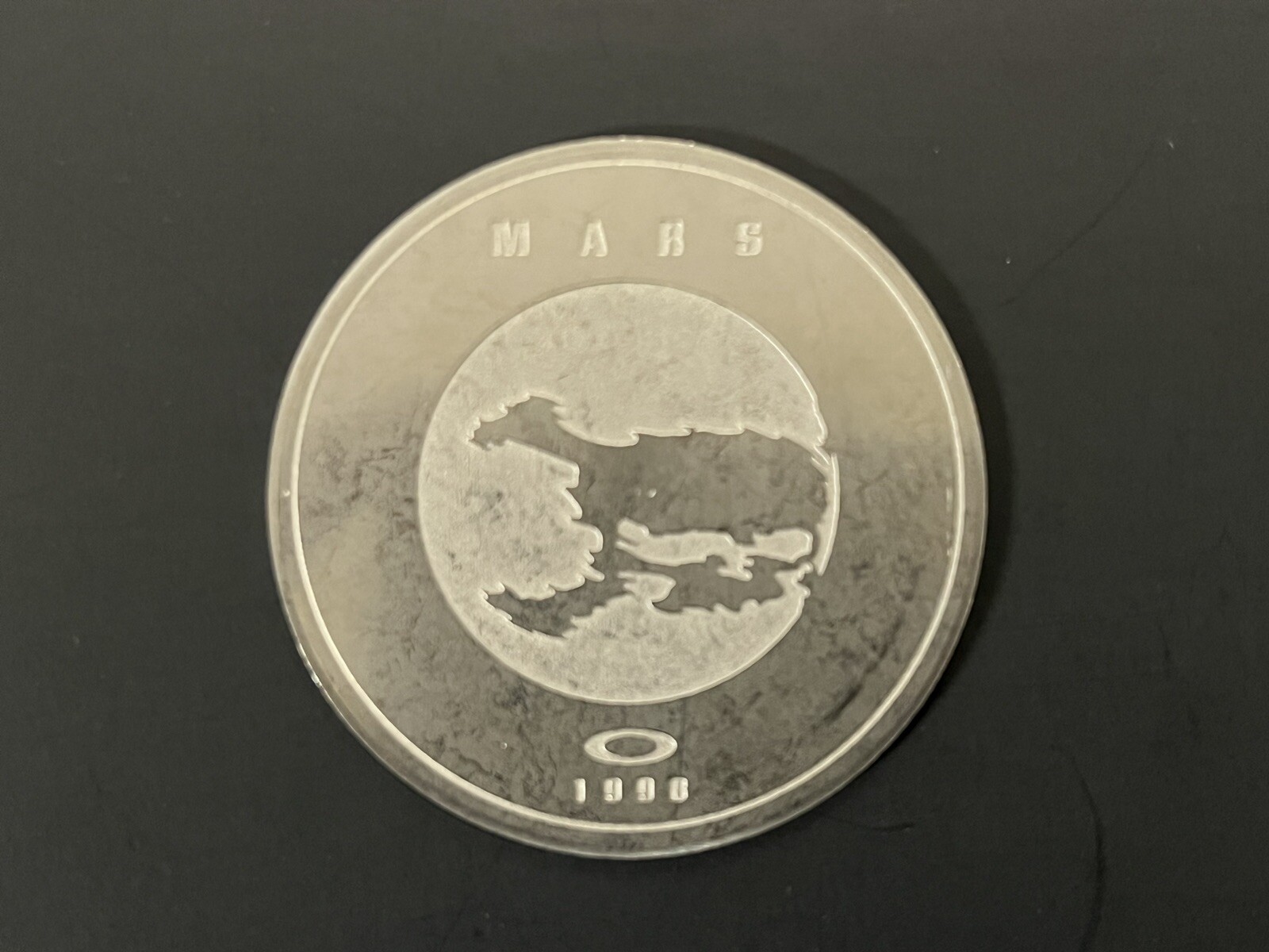 RARE OAKLEY X METAL MARS COIN DISPLAY zero frame - Gem