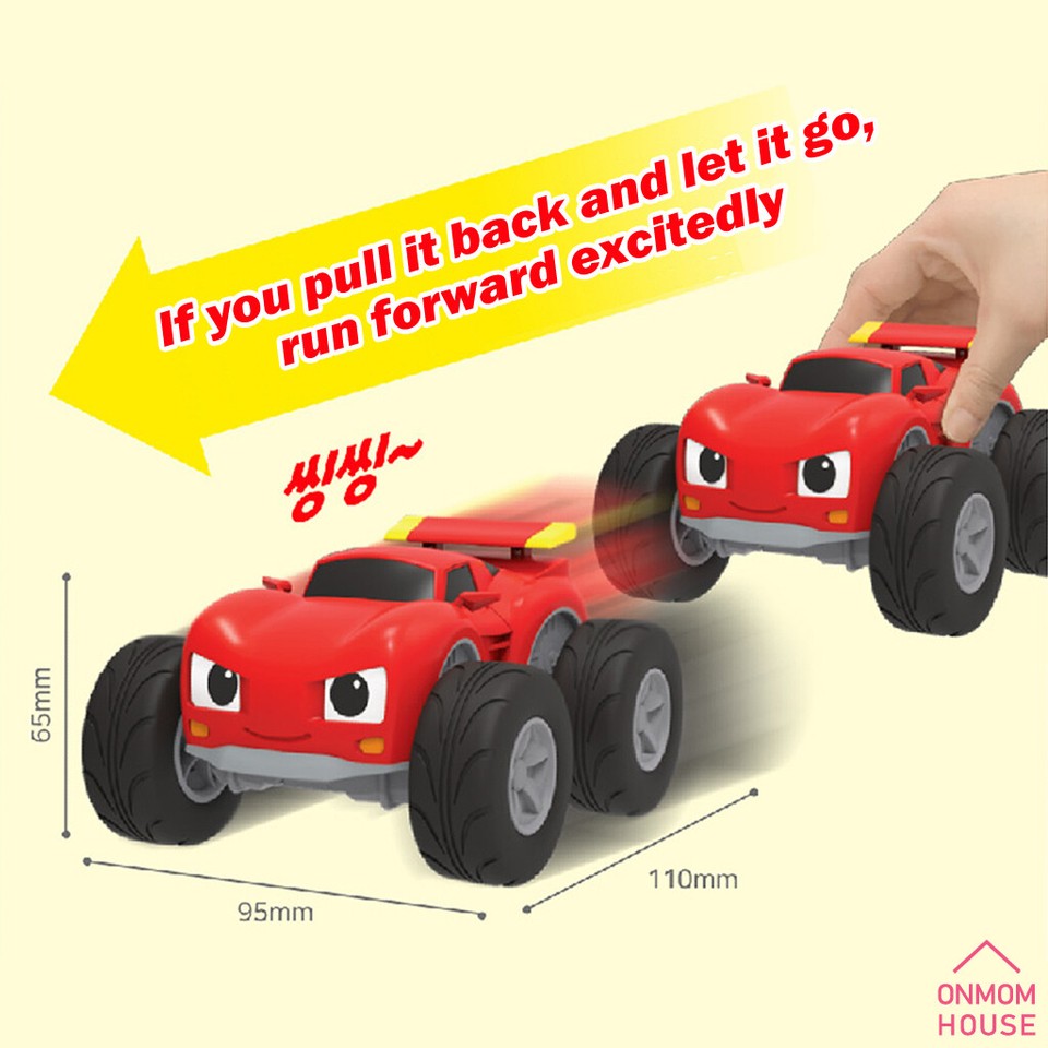 TOMONCAR 5 types pull back gear & 2 types friction gear Car Toy Korean ...