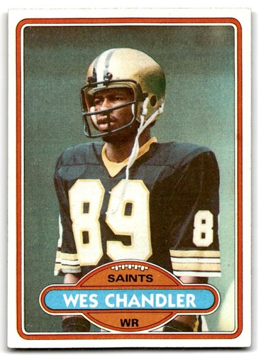 1980 Topps Wes Chandler Football Cards #275 | eBay