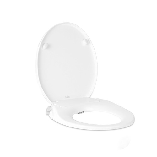Non Electric Bidet Toilet Seat Cover Auto Water Spray Wash Knob Control ...
