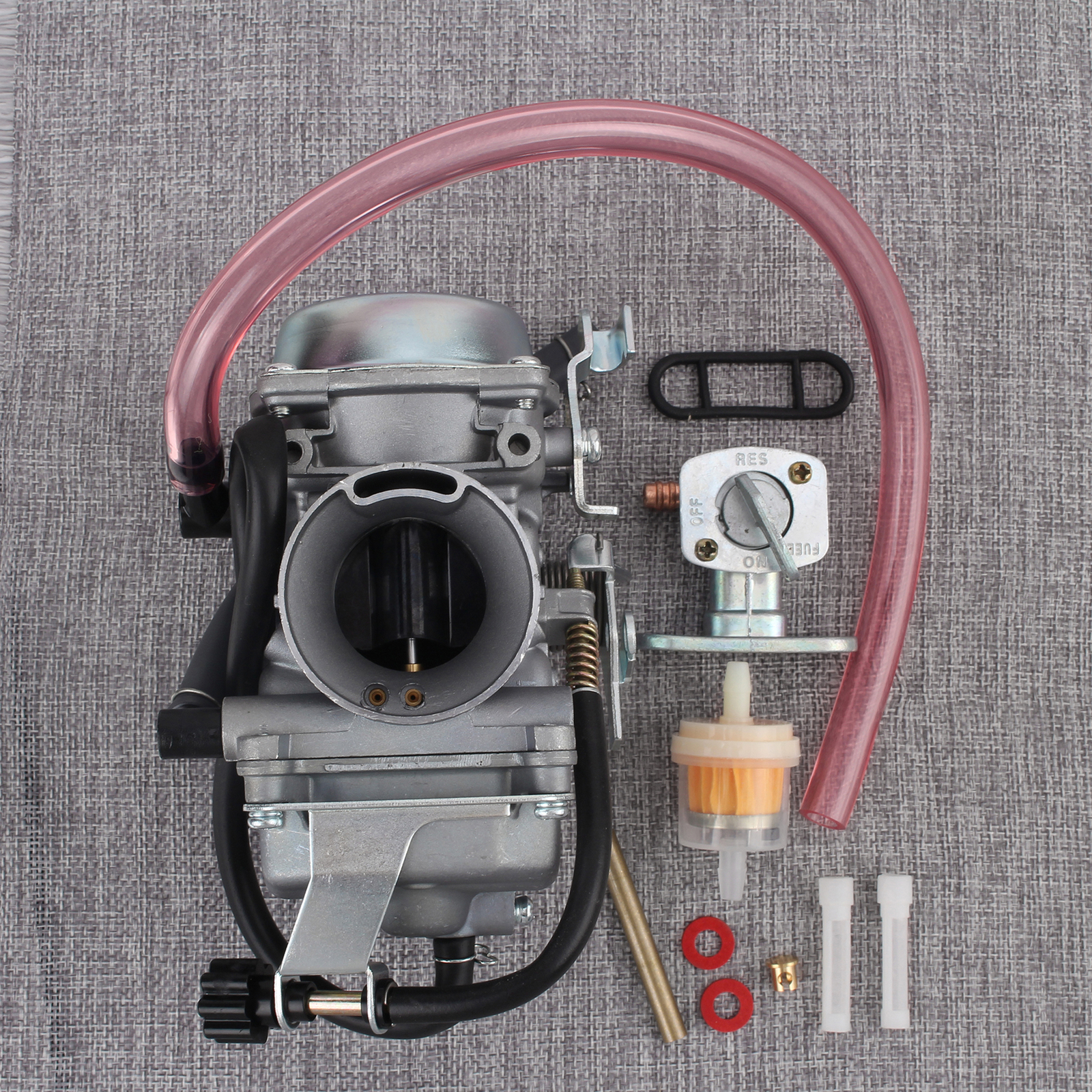 For Kawasaki Bayou 300 Carburetor KLF300B KLF300C 1988-2004 4 Stroke ...