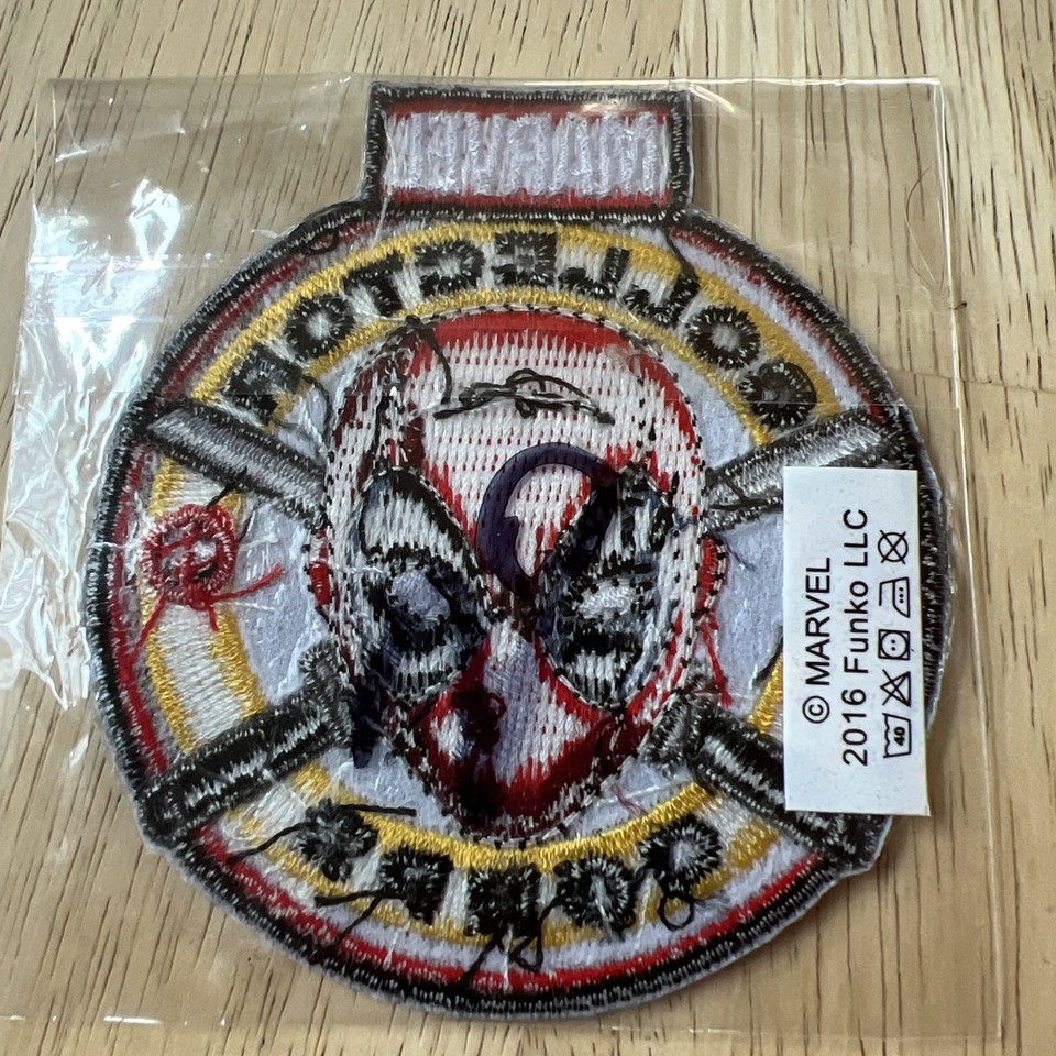 Marvel Collector Corps Wade Wilson Deadpool Katana Logo Patch Marvel ...