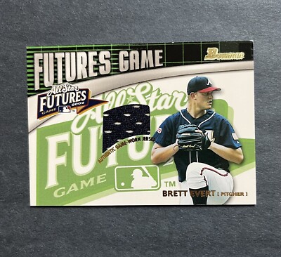 2003 Bowman Futures Game Gear Brett Evert #FG-BE Game Worn Patch | eBay