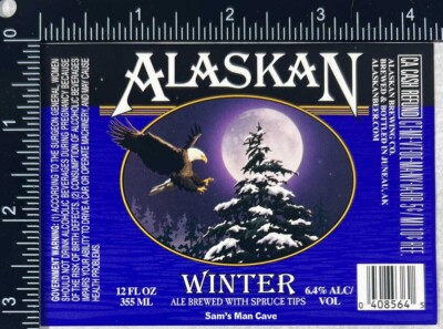 Alaskan Winter Ale Label - ALASKA | eBay