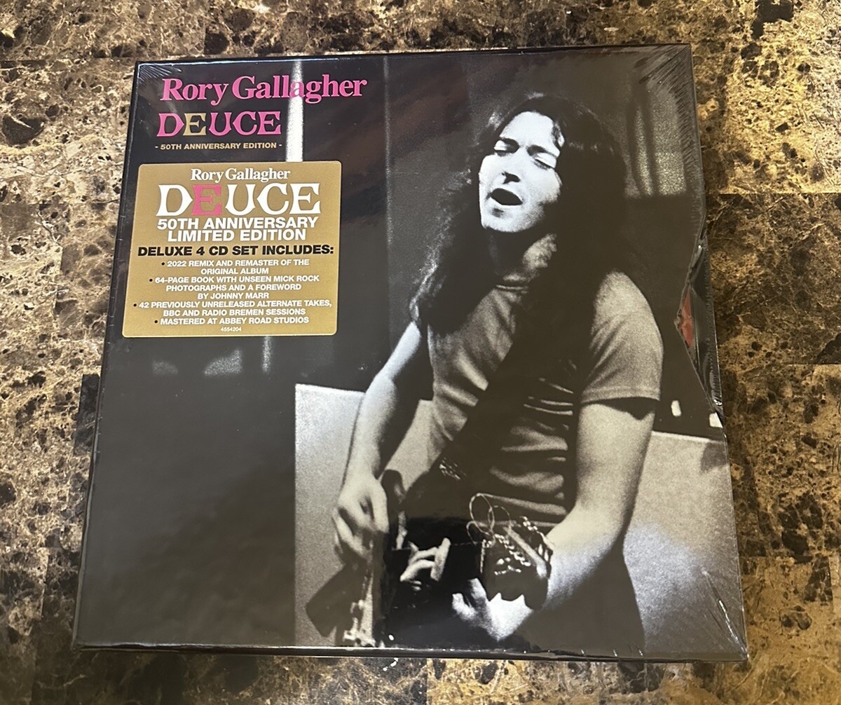 Rory Gallagher - Deuce (50th Anniversary), 4 CD Box Set, Sealed ...