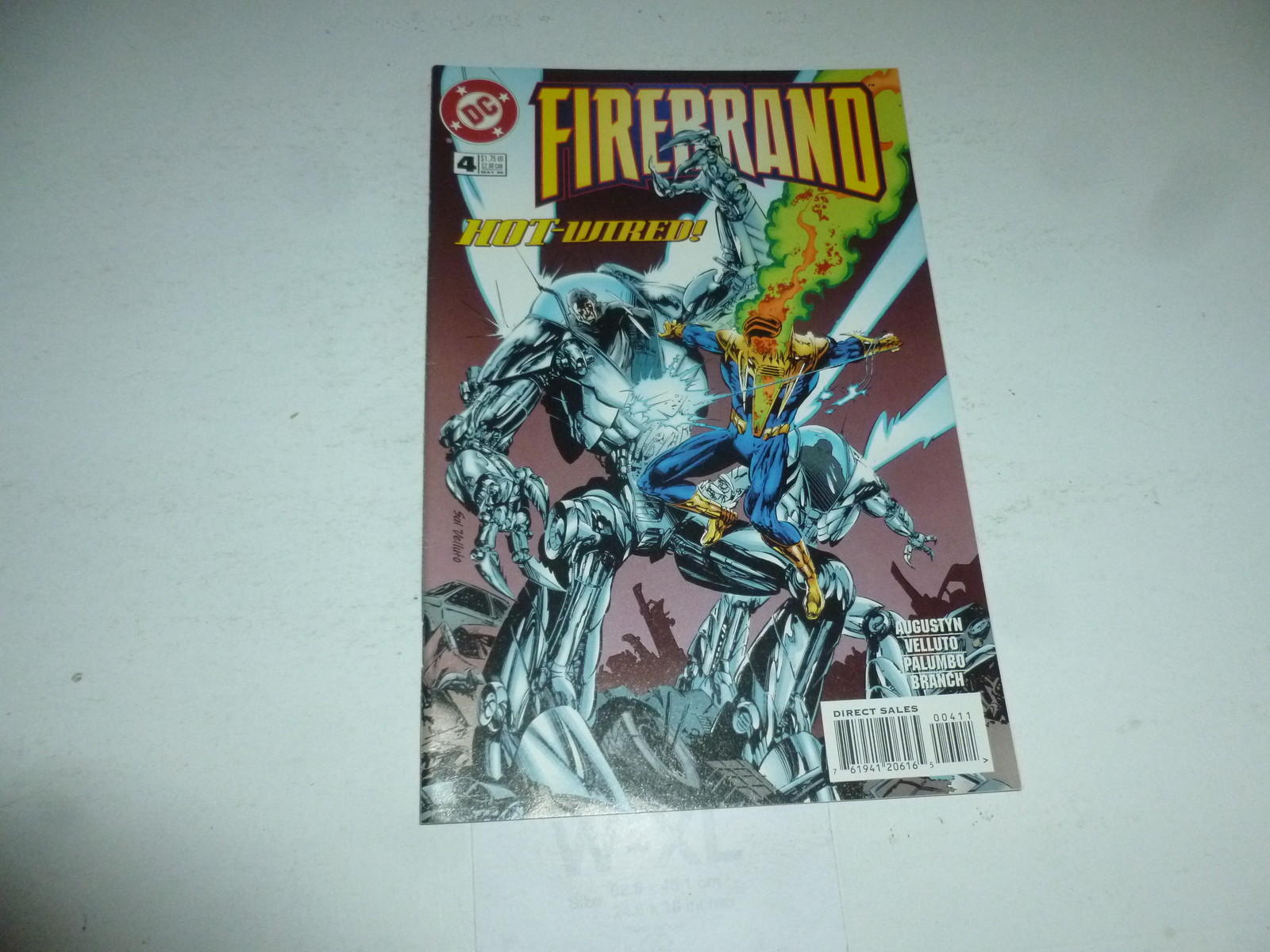 FIREBRAND Comic - No 4 - Date 05/1996 - DC Comic | eBay