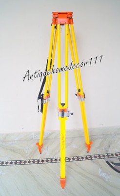 Tripods & Grade Rods - Wooden Transit Surveying