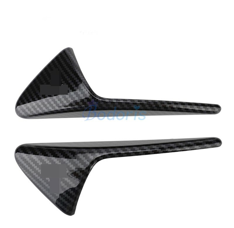 For Tesla Model 3 2017 2018 2019 Side Camera Protector Cover Decoration ...