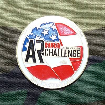 Vintage NRA National Rifle Association AR Serial #'d Challenge Coin | eBay