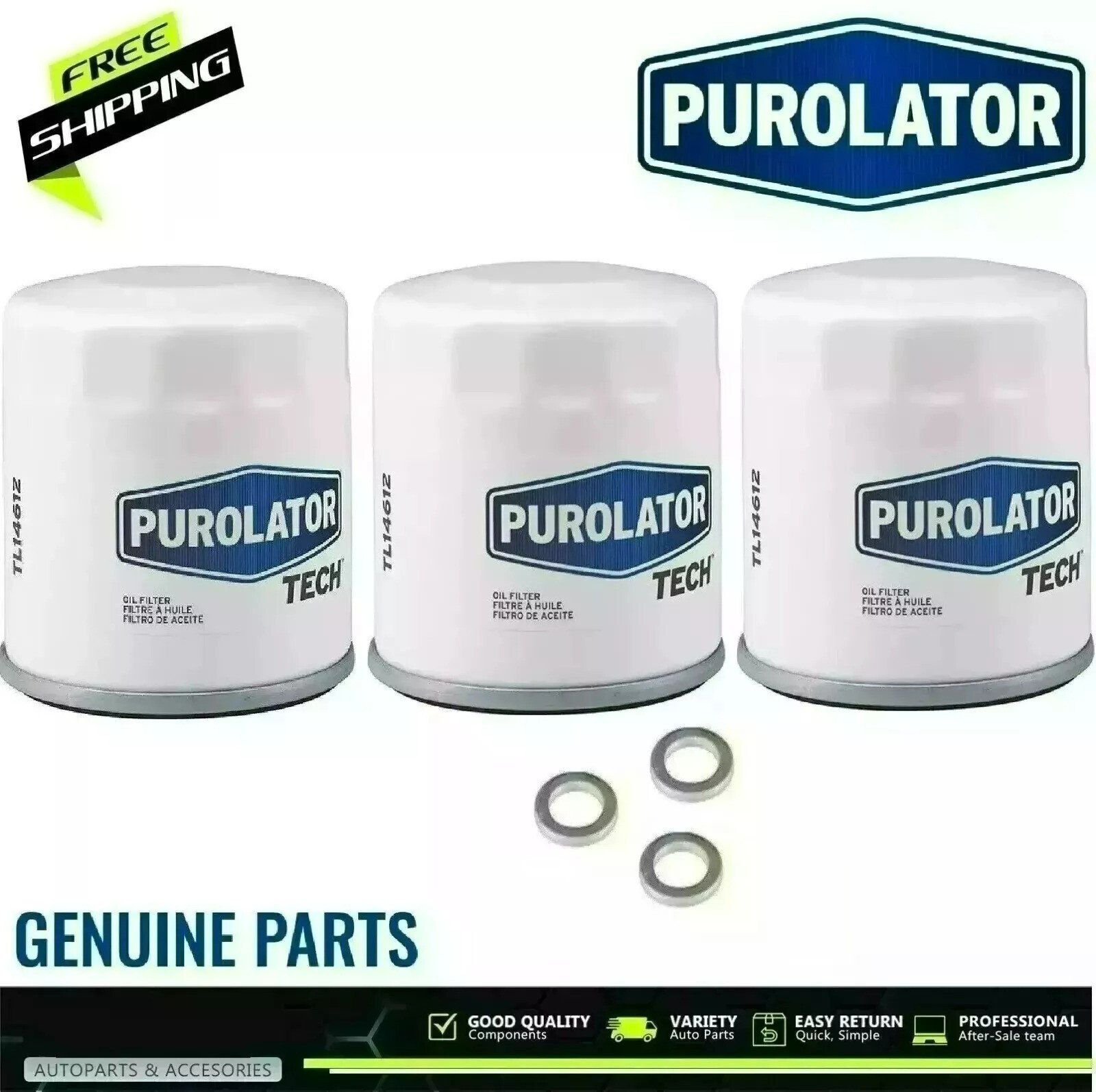 Fit 2013-2016 Subaru Oil Filter w/ Gasket SET OF 3 BRZ Scion FR-S NEW ...