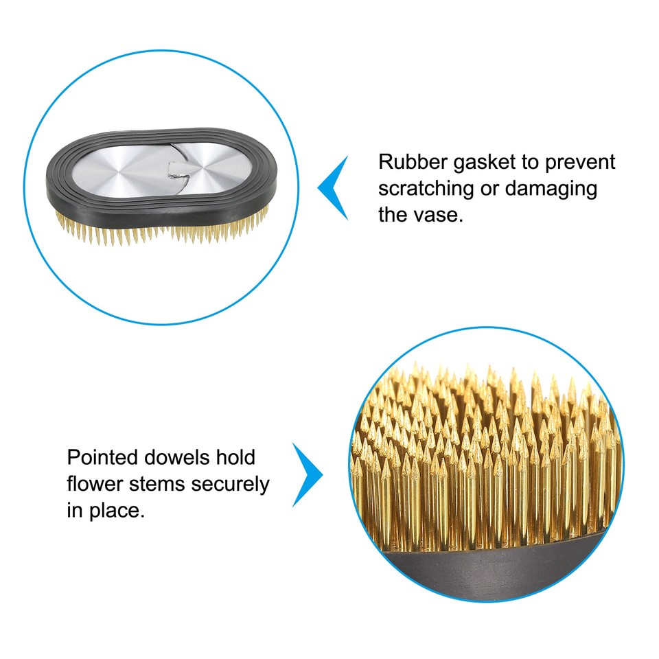 Flower Frogs Ikebana Kenzan Brass Floral Arranger Frogs Flower Fixed ...