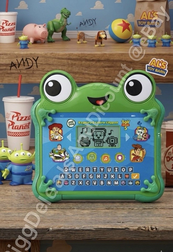 LeapFrog Disney Pixar's Toy Story 5 LilyPad Interactive Learning Tablet ...