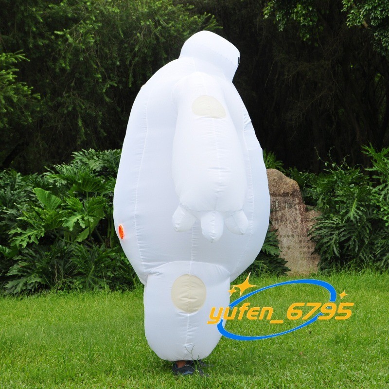 Big Hero 6 BayMax Inflatable Costume Halloween Cosplay Party Outfit for ...